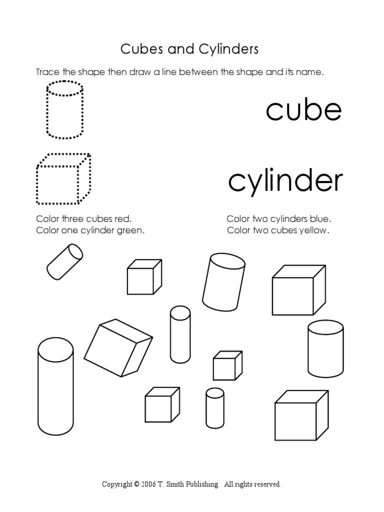 Cubes and Cylinders | PDF | Sports & Recreation
