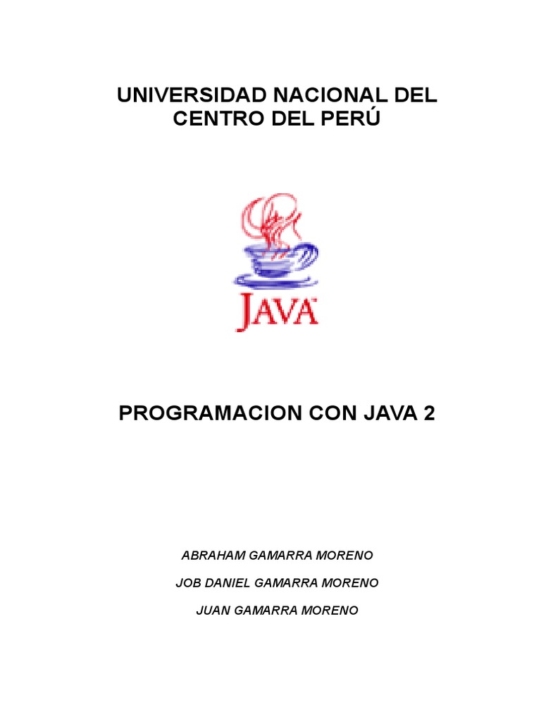 Libro Java2 Ver 3 | PDF | Java (lenguaje de programación) | Objeto (informática)