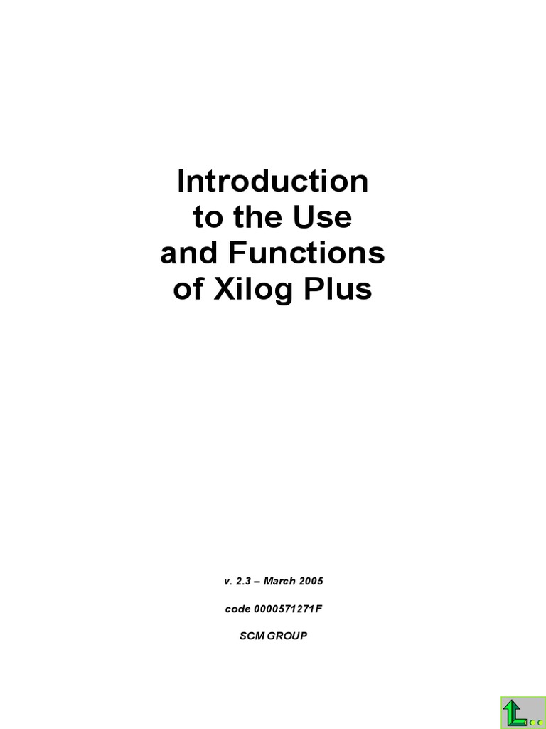 Xilog Plus Introduction GB | PDF | Computer File | Icon (Computing)