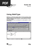 MathType Shortcut Keys Guide | PDF