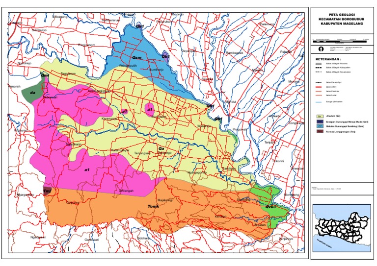 Peta Geologi Borobudur | PDF