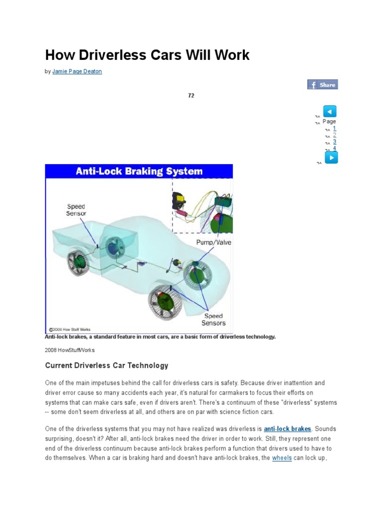 How Driverless Cars Will Work | PDF | Waymo | Autonomous Car