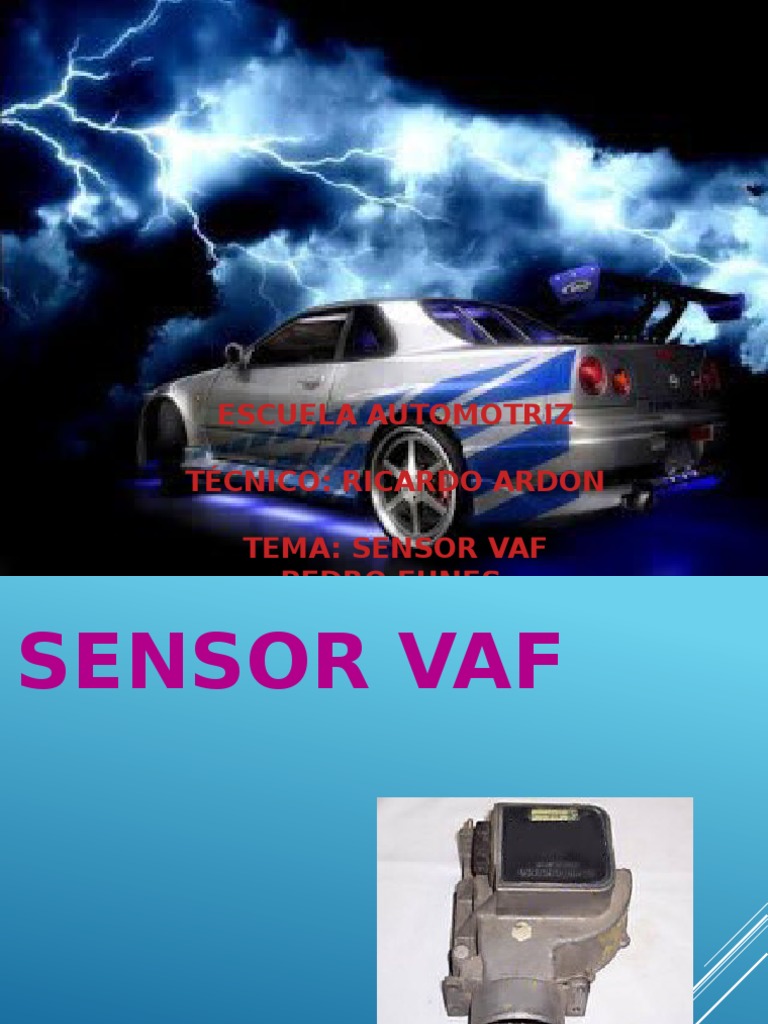 Sensor Vaf en | PDF | Sensor | Electrónica