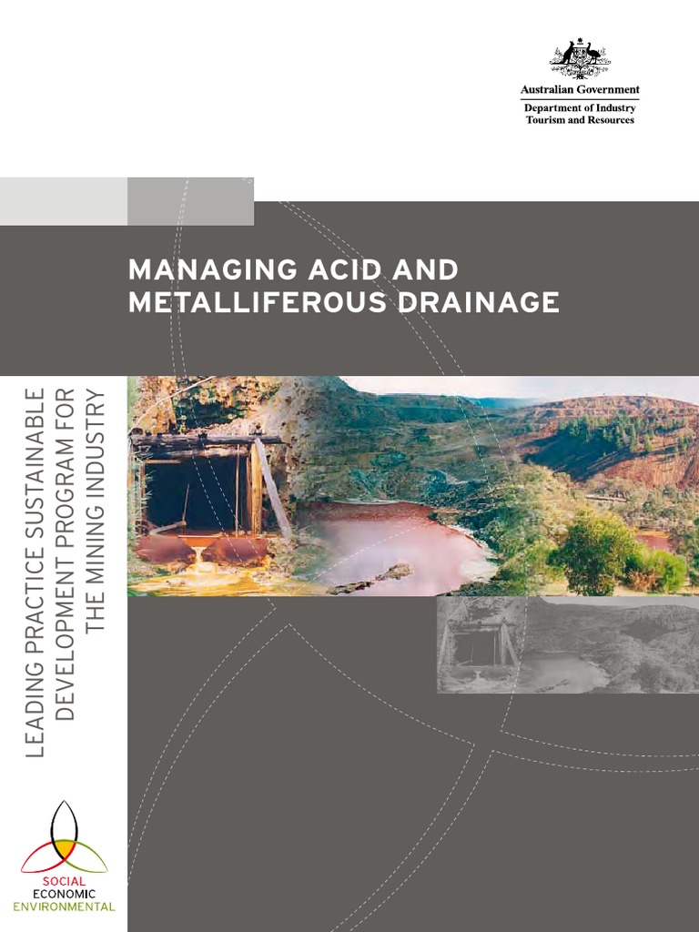 MANAGING ACID Mine Drainage | PDF | Ph | Mining