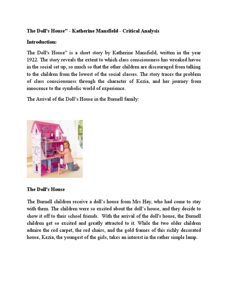 The Doll s House By Katherine Mansfield 2024 www.tasteactually