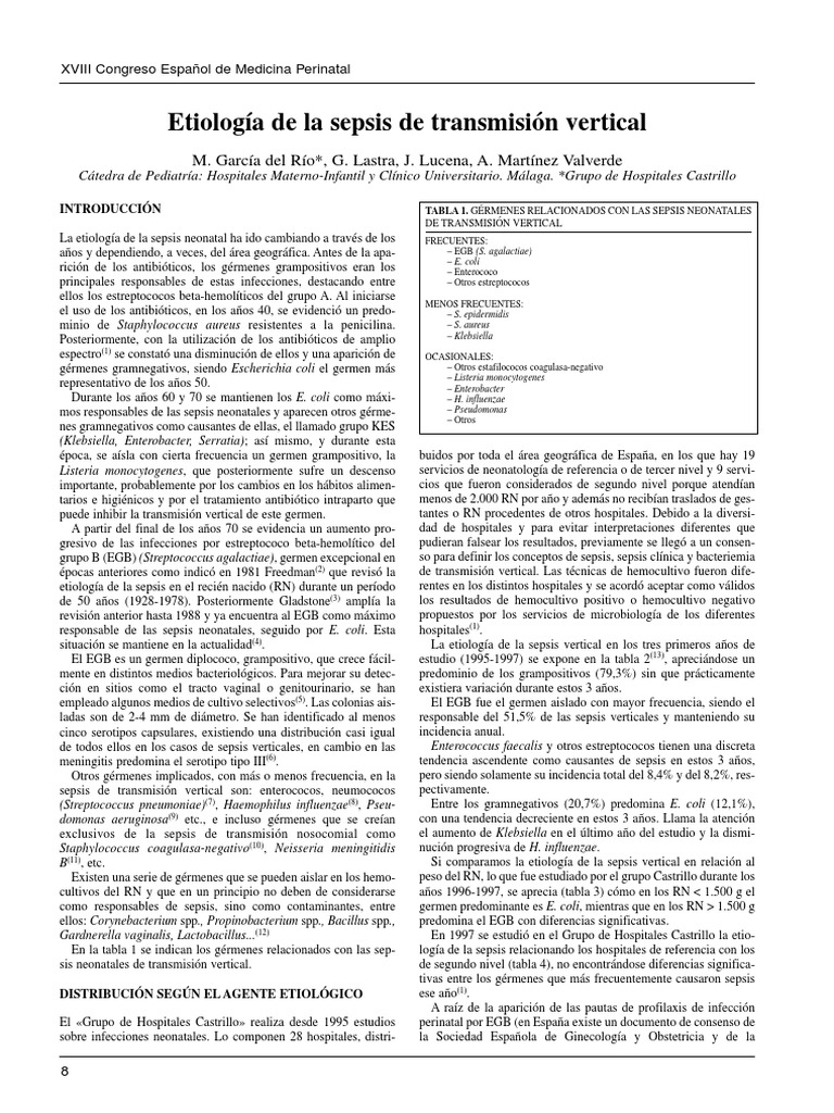 Transmision Vertical | PDF | Antibióticos | Microbiología