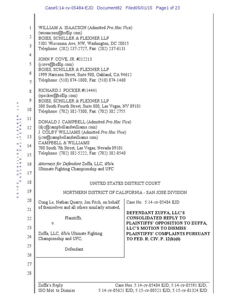 Reply Brief - Motion To Dismiss | PDF | Pleading | Complaint