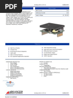 Advanced Motion Controls S16A8 | PDF | Power Supply | Amplifier