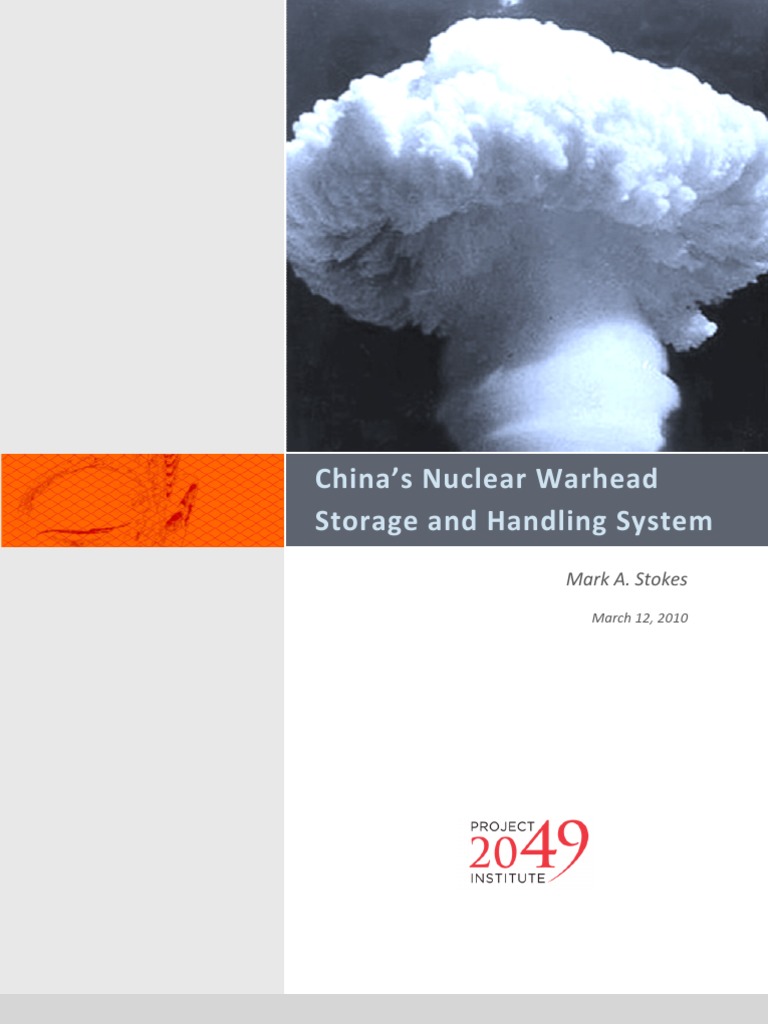 China's Nuclear Warhead Storage and Handling System | PDF | People's ...