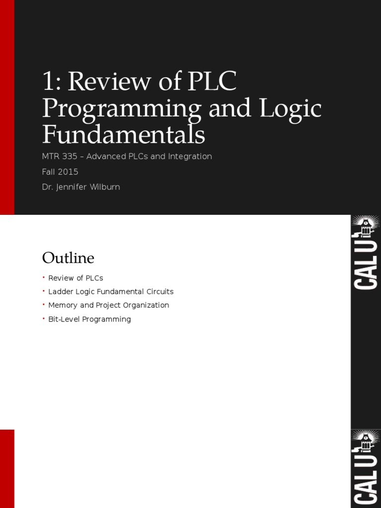 Fundamentals of PLCs Review | PDF | Programmable Logic Controller | Subroutine