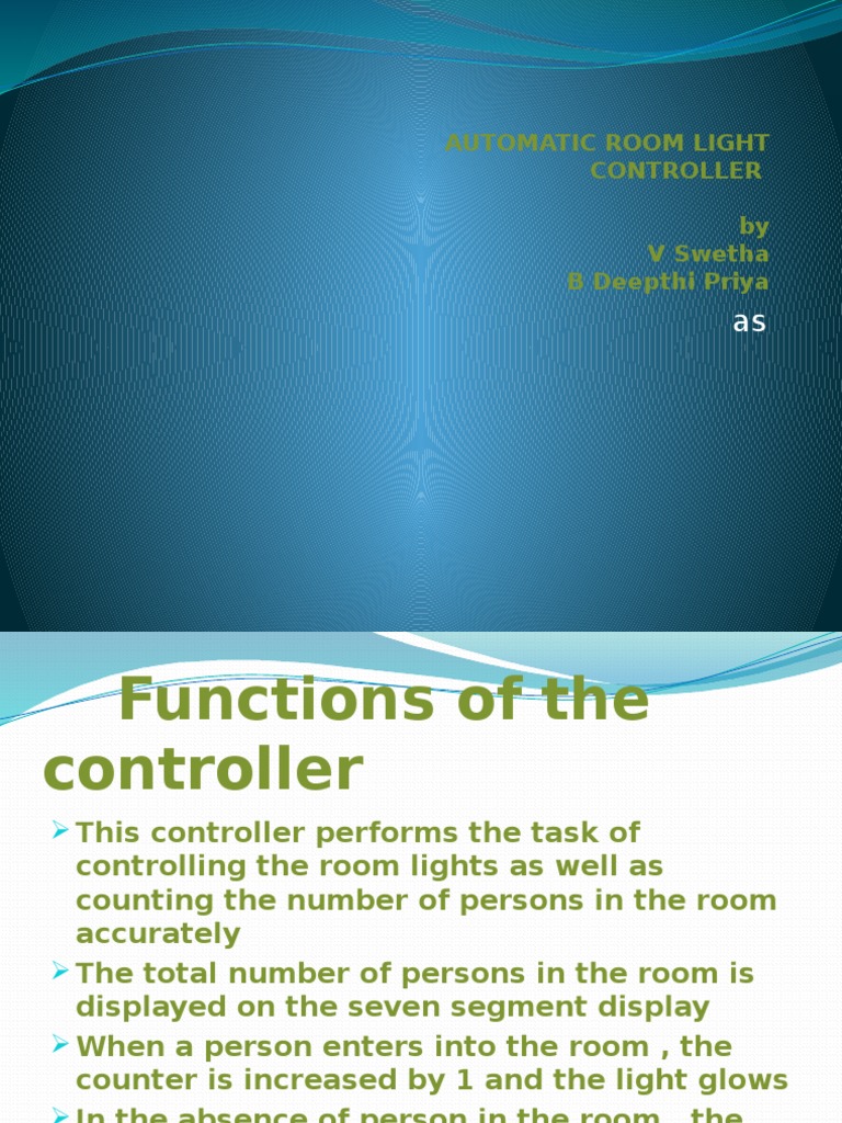 Automatic Room Light Controller | PDF
