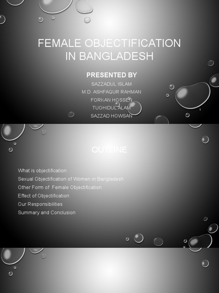Female Objectification in Bangladesh | PDF | Human Reproduction ...