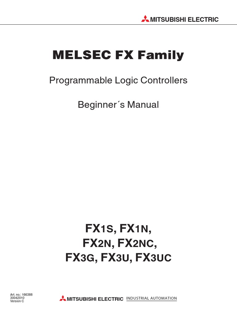 Melsec FX Manual | Download Free PDF | Programmable Logic Controller | Bit