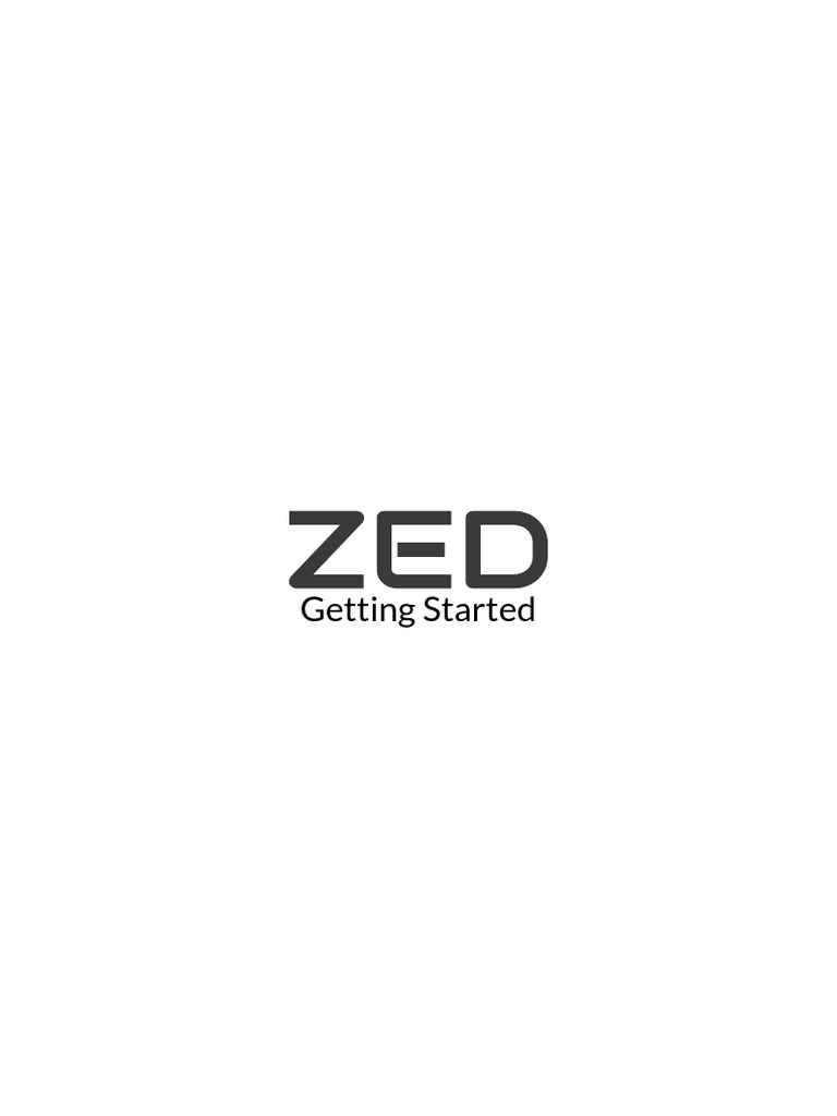 Zed Developer Guide Pdf Installation Computer Programs Graphics