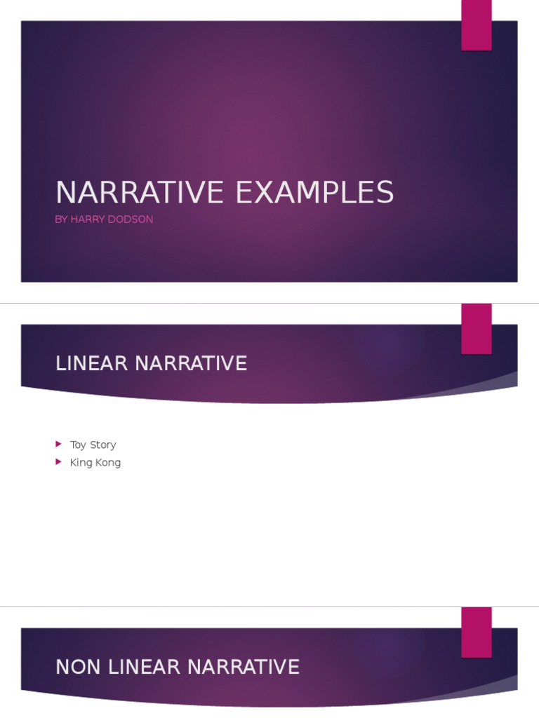 Narrative Types in Film Examples | PDF | Young Adult