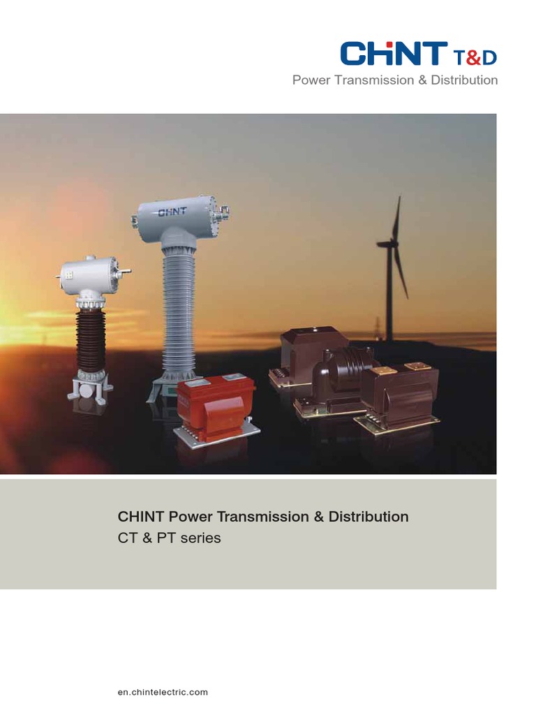 High-Voltage CT & PT Series PDF | Download Free PDF | Electric Power ...