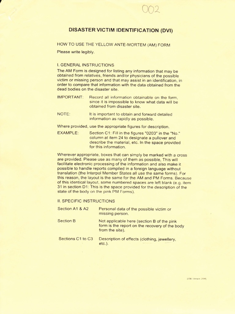 Post Mortem Form | PDF | Jewelry | Design