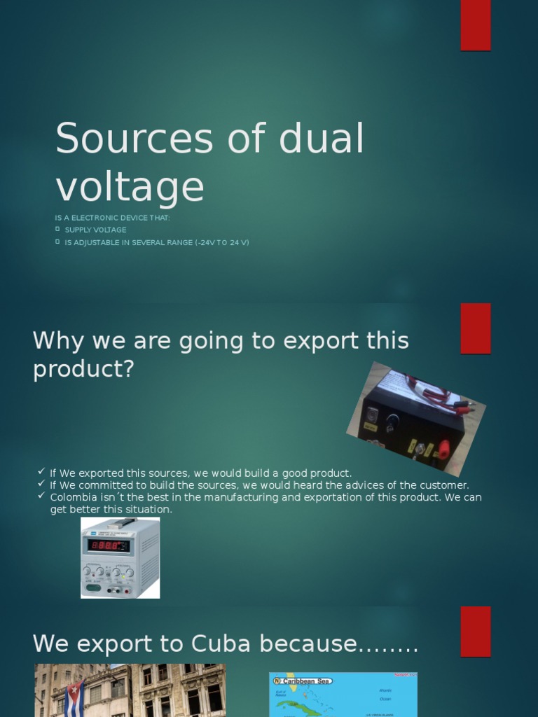 Dual Voltage Export Strategy | PDF | Computers