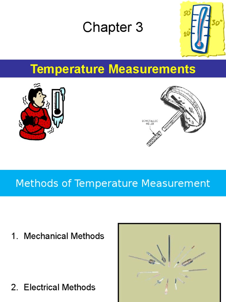 Methods of Temperature Measurement: Bimetallic Sensors & RTDs | PDF ...
