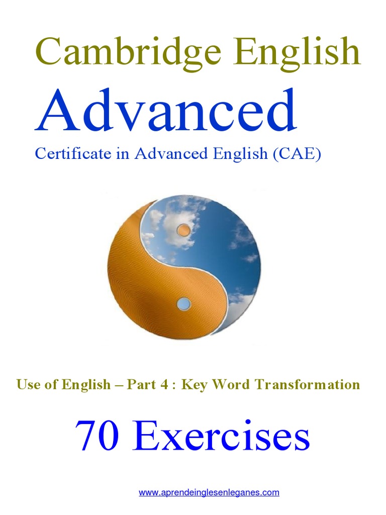 70 Cae Key Word Transformations | PDF