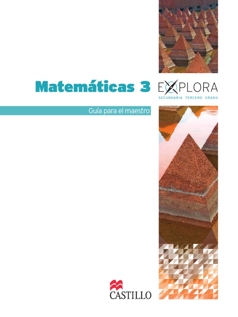 Matematicas 3 Guia para El Maestro | PDF | Ecuación cuadrática | Ecuaciones