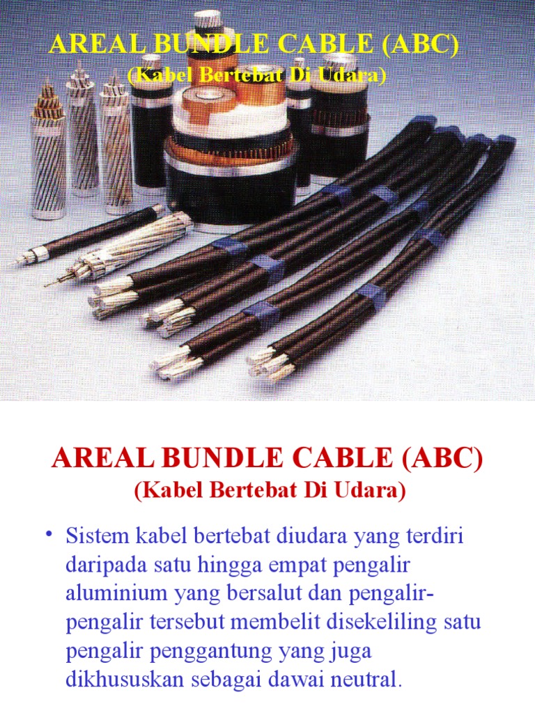 Aerial Bundle Cable | PDF | Griya & Taman | Komputer