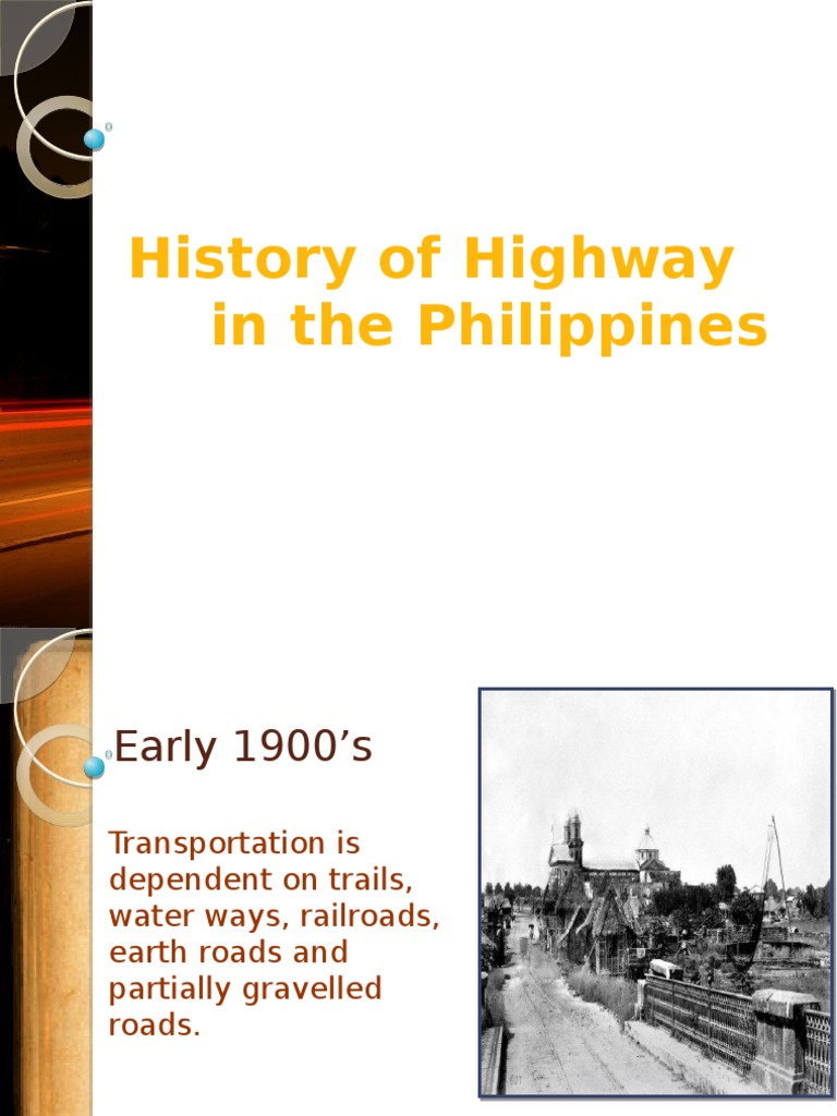History of Roads in the Philippines | PDF | Highway | Road