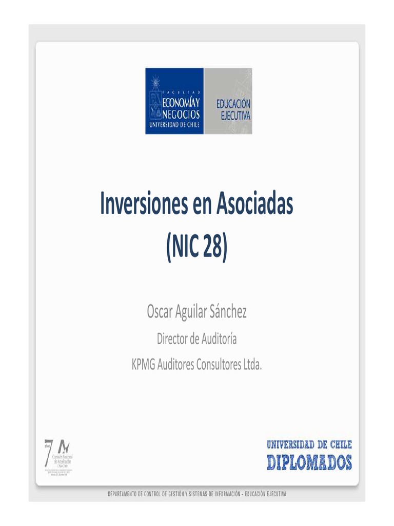 Nic 28 Inversiones en Asociadas | PDF | normas internacionales de ...