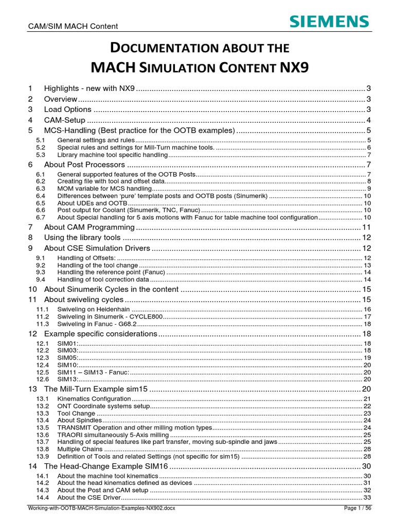 Working With OOTB MACH Simulation Examples | PDF | Cartesian Coordinate ... Working With OOTB MACH Simulation Examples | PDF | Cartesian Coordinate ...