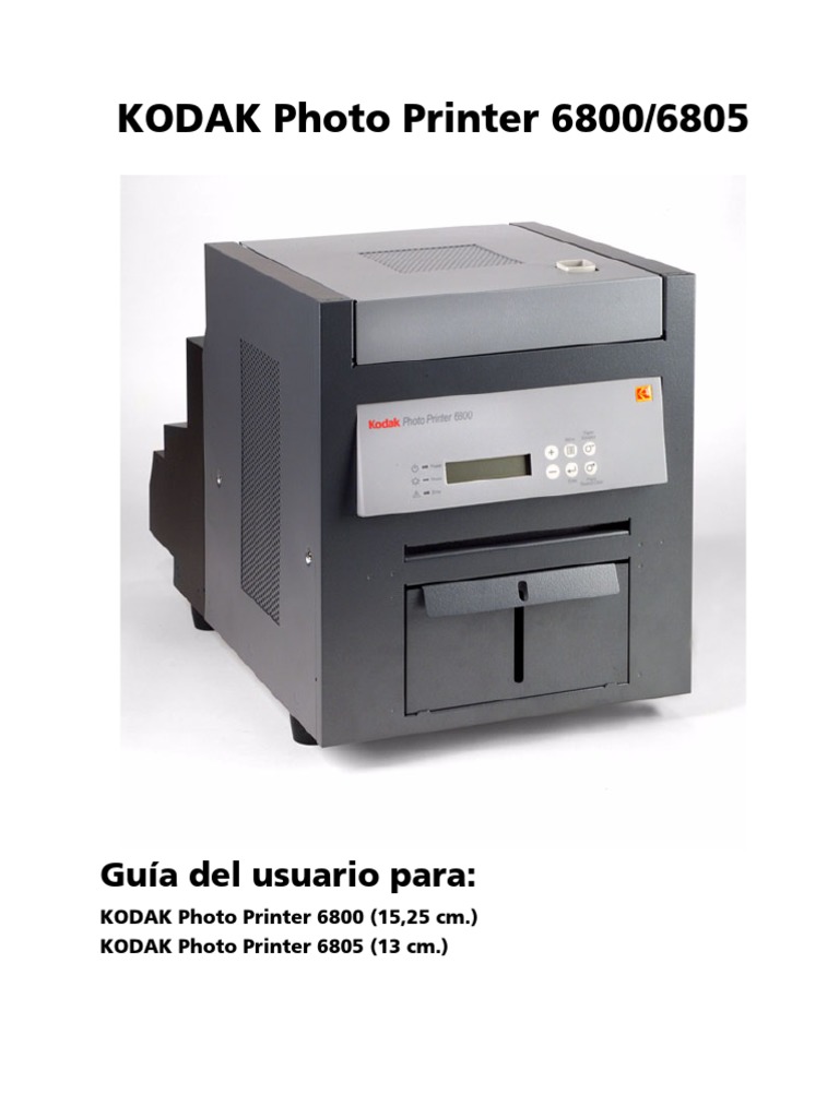 Kodak 605-UserGuide ES | PDF