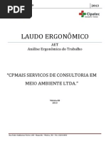 Formulario AET - Modelo - Word | PDF | Tempo | Fatores humanos e Ergonomia