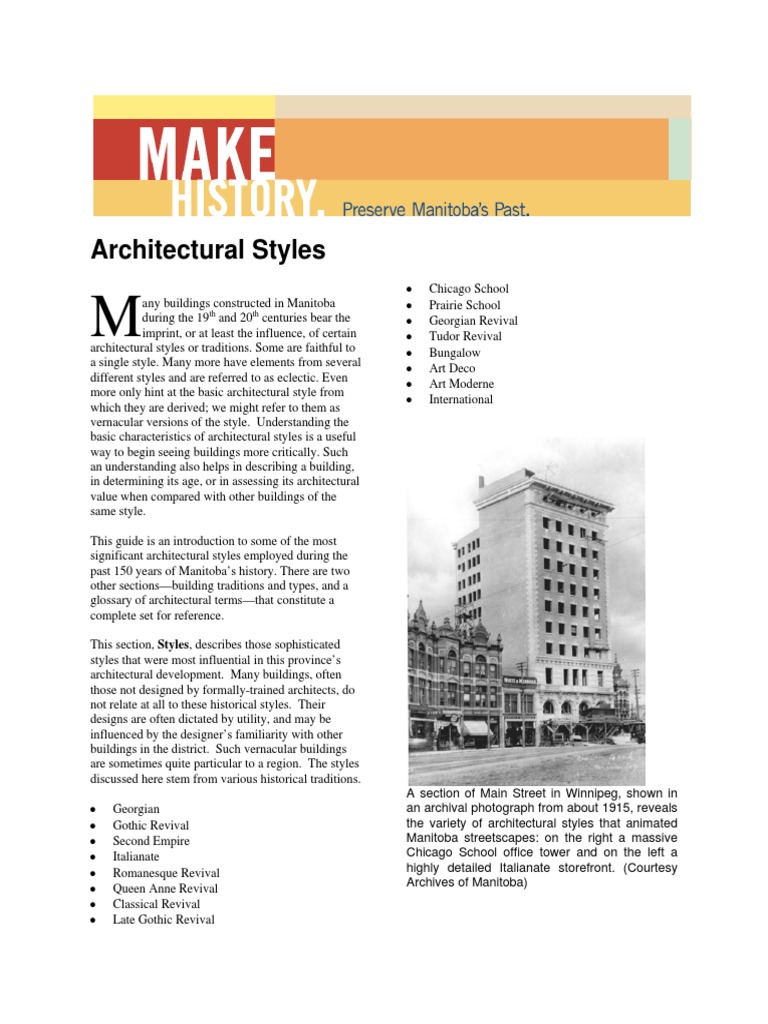 Architectural Style Guide | PDF | Gothic Architecture | Window