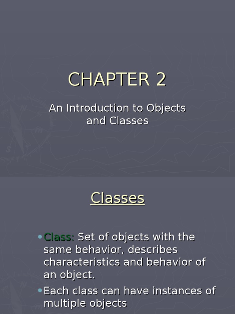 AP Computer Science Chapter 2 Notes | PDF | Constructor (Object ...