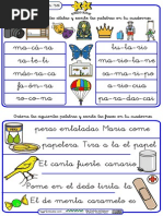 Actividades y Ejercicios con la Letra C | PDF