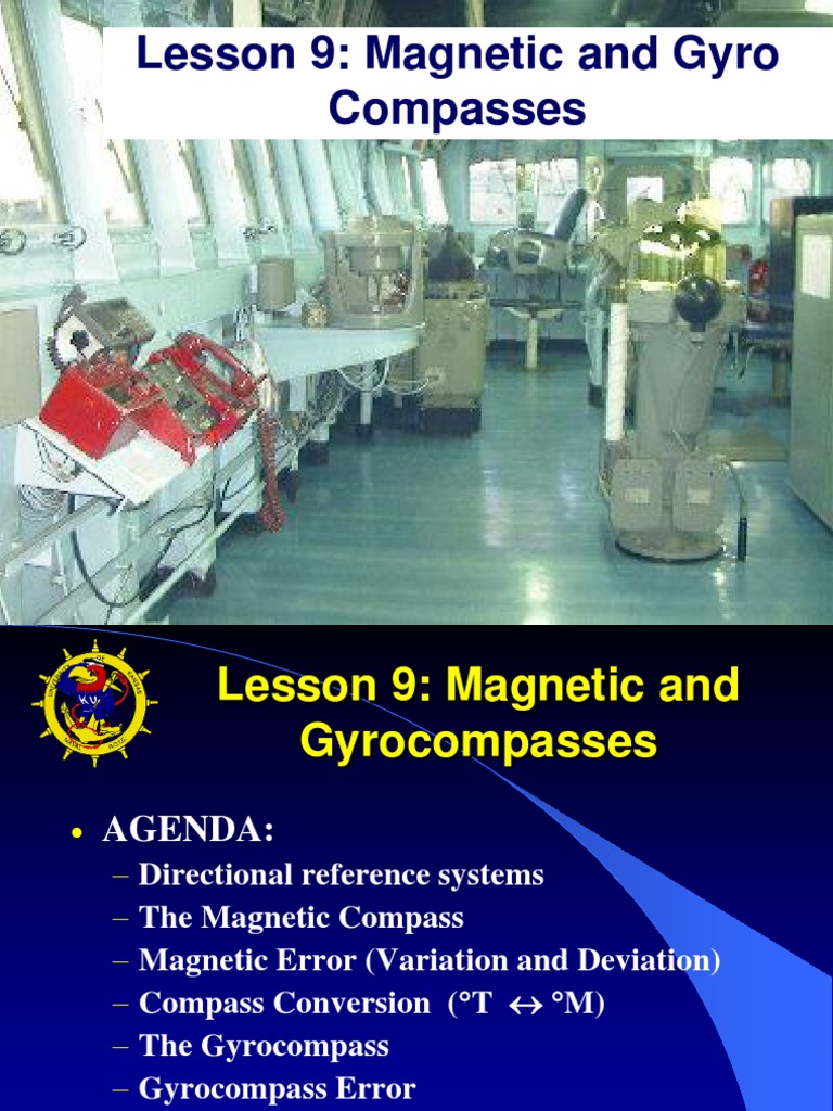 Magnetic And Gyro Compass | Compass | Gyroscope