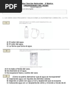 GUÍA DE APRENDIZAJE Ciclo y Estados Del Agua | PDF