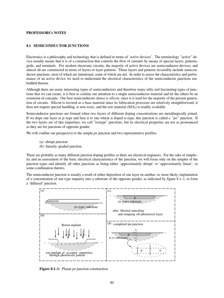 Barrier Potential | PDF | P–N Junction | Semiconductors