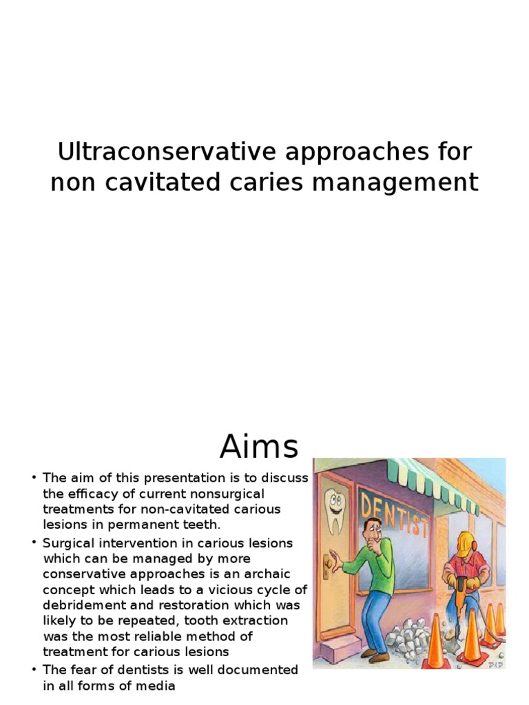 Ultraconservative Approach For Caries Management | PDF | Tooth Enamel ...
