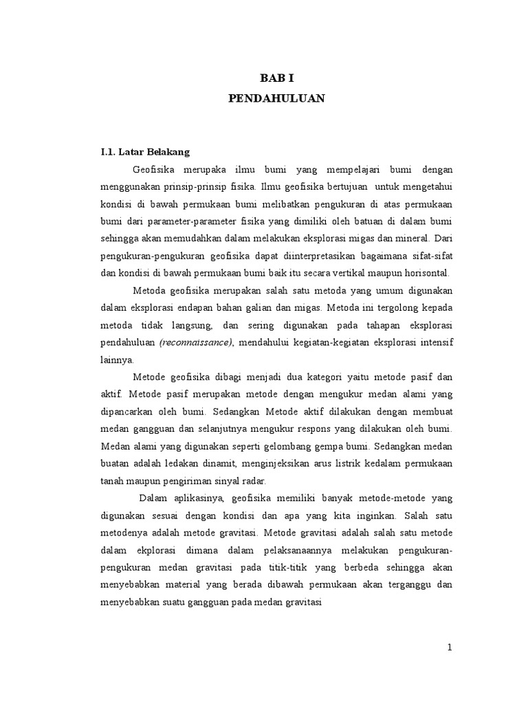Metode Gravity | PDF