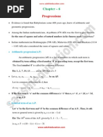 AP GP Formulas With Examples | PDF | Arithmetic | Mathematical Objects