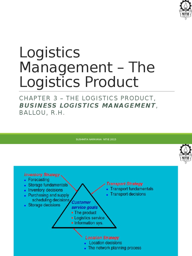 LM Session 3 - The Logistics Product STUDENT | PDF | Price ...