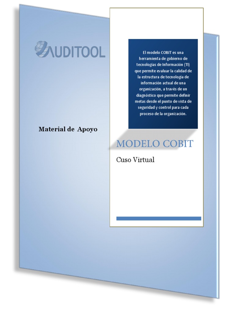 Guia Modelo COBIT | PDF | Cobit | Planificación