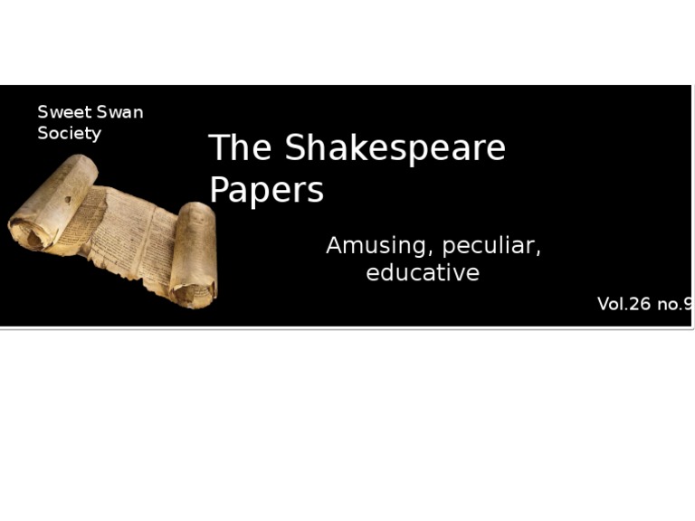 Shakeseare Papers | PDF