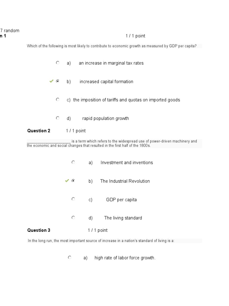 Macroeconomics Test 2 UMUC | PDF | Unemployment | Social Science