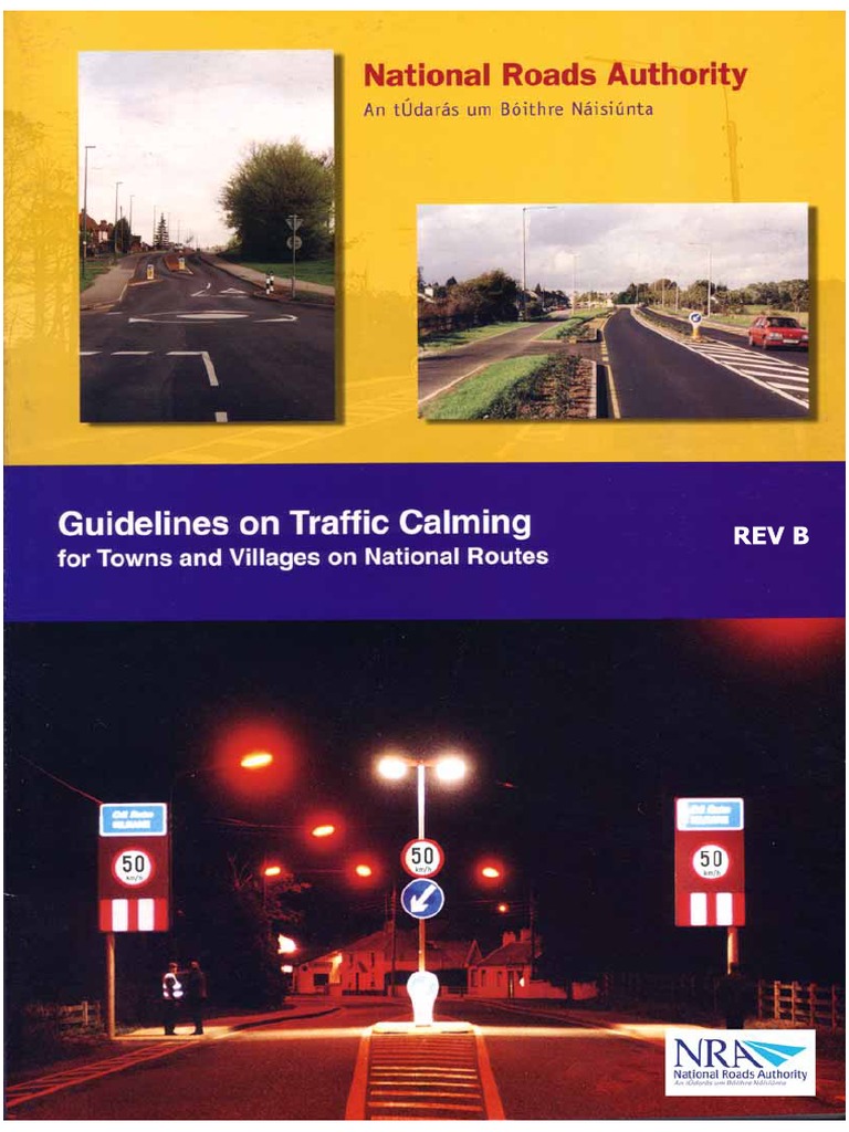 Guidelines On Traffic Calming | PDF | Traffic | Traffic Collision