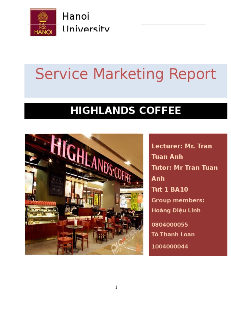 Highland Coffee | PDF | Coffeehouse | Coffee