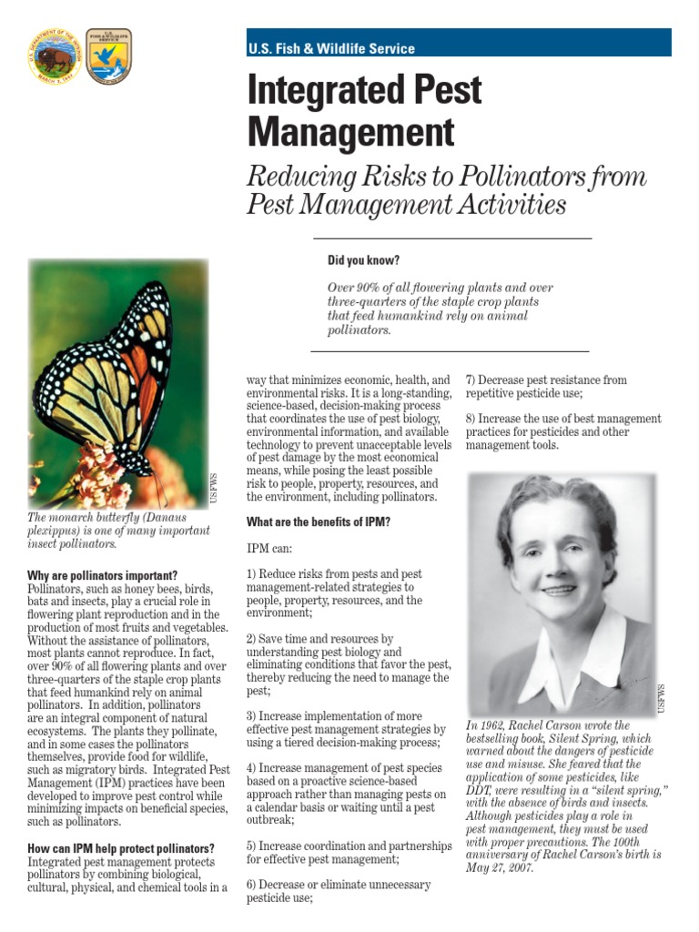 Integrated Pest Management | PDF | Pollinators | Pesticide