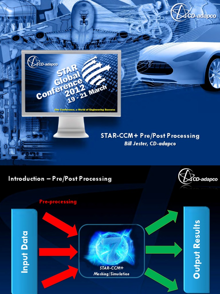Star CCM+ Post Processing | Product Lifecycle | Computer Aided Design