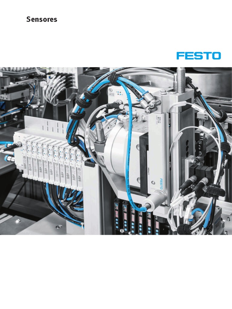 Sensores Festo: Automatización Eficiente | PDF | Sensor | Presión