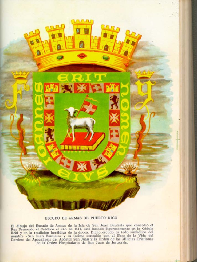 1er Escudo Puerto Rico | PDF